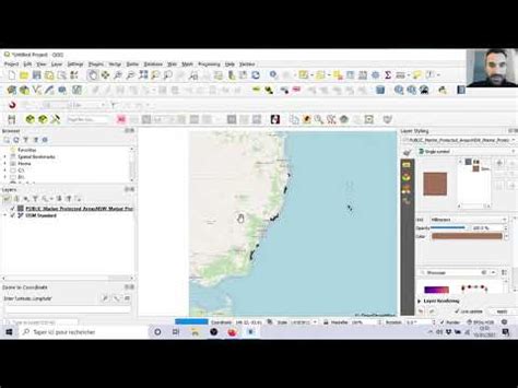 Loading Wfs Web Feature Services Map On Your Qgis Project Youtube