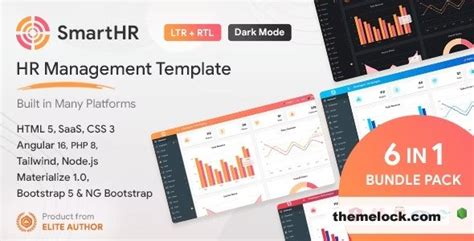 Smarthr V Hrms Payroll Hr Project Management Admin Dashboard