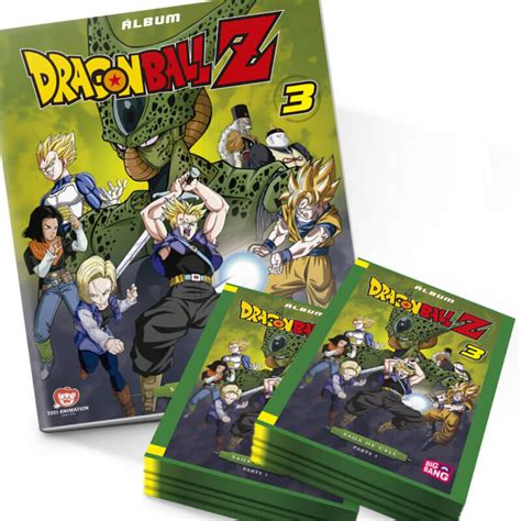 Pack Álbum 50 sobres Dragon Ball Z 3 Saga de Cell Big Bang Copag