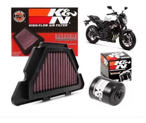 Filtro Ar K n Filtro De Óleo Kn Yamaha Xj Xj6 Xj6n Xj6f