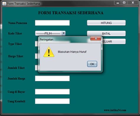 Cara Membuat Aplikasi Penjualan Dengan Netbeans Dalam