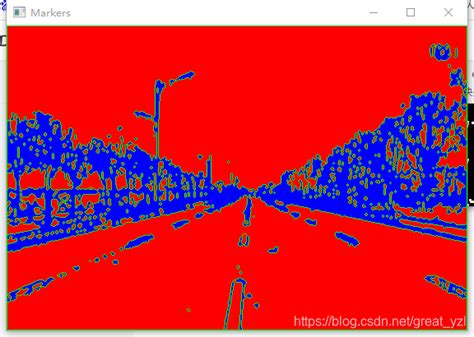 opencv（26）图像分割 距离变换与分水岭算法（硬币检测、扑克牌检测、车道检测） 分水岭算法分割咖啡豆 csdn博客