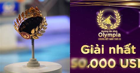 S Ố C Đường lên đỉnh Olympia treo giải trận chung kết năm 2023 cao