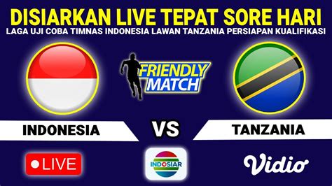 Disiarkan LIVE Sore Hari Ini Jadwal RESMI Timnas Indonesia Vs