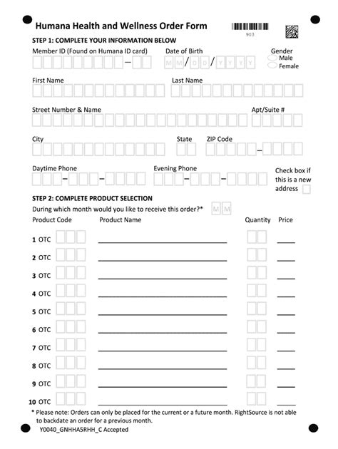 Humana Otc Catalog 2014 2024 Form Fill Out And Sign Printable PDF