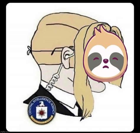 Cia Spook Sloth Blank Template Imgflip