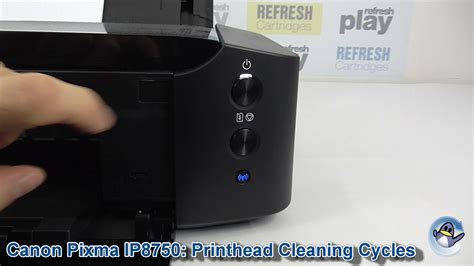 Canon Pixma Ip How To Do Printhead Cleaning Cycles Youtube