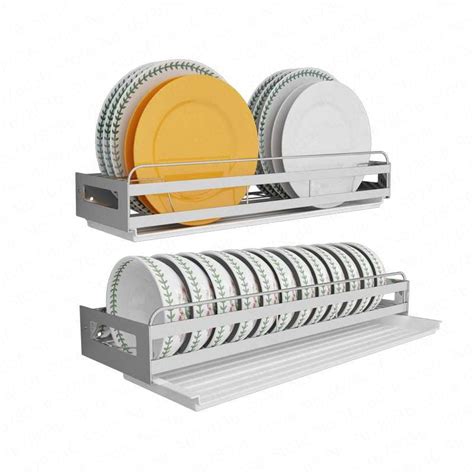 Wall Mounted Hanging Plate Rack