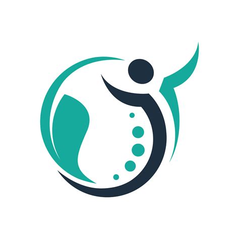 Creative Human Spinal Chiropractic Physiotherapy Logo Design