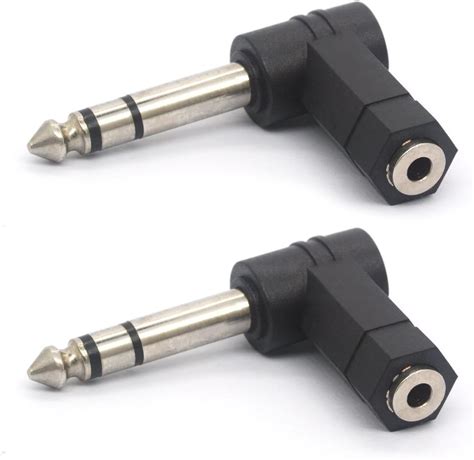 Angle Droit Vers Adaptateur Audio Prise Jack St R O Mm