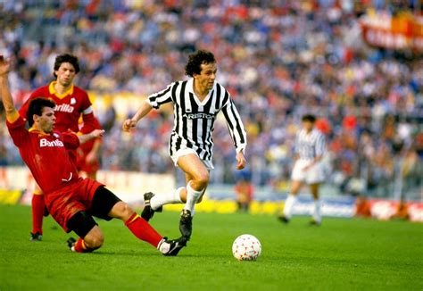 Michel Platini In Won The Euro With France Scoring Goals