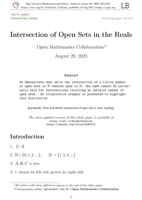 pdf intersection of open sets in the reals