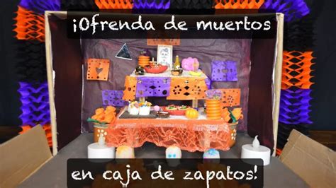 Como Hacer Un Altar De Muertos Con Cajas De Carton