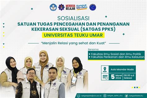 Satgas PPKS UTU Gelar Sosialisasi Pencegahan Dan Penanganan Kekerasan