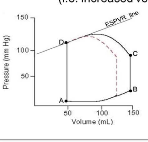 Ventricular Pressure Volume Loops Preload Afterload And