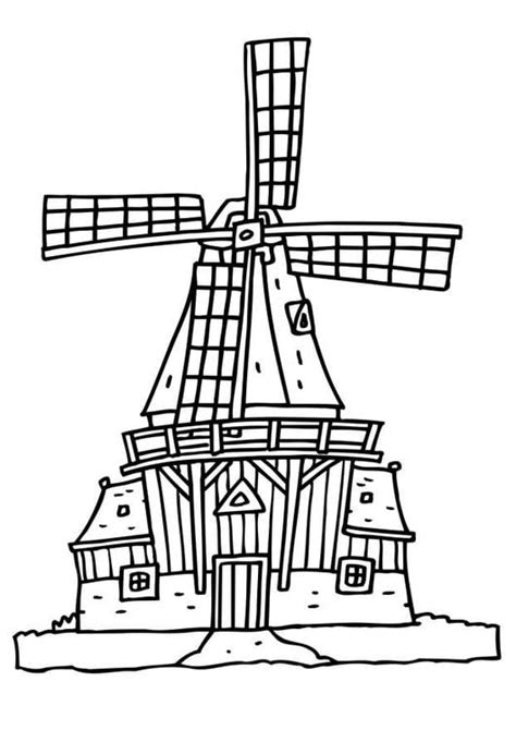 Kleurplaat Molen Gratis Kleurplaten Om Te Printen Afb 6525