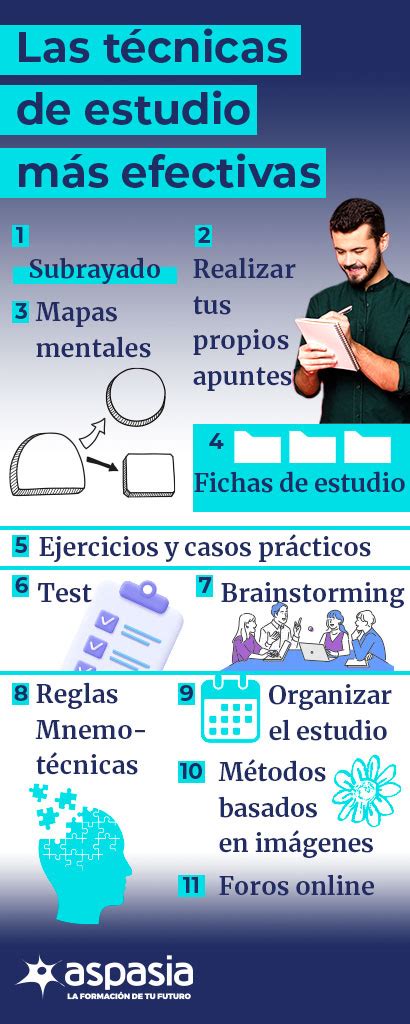 Qué son las técnicas de estudio y cómo pueden ayudar a tu formación