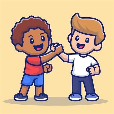 Dibujos Del Buen Trato In Cartoon Styles Cartoons Vector