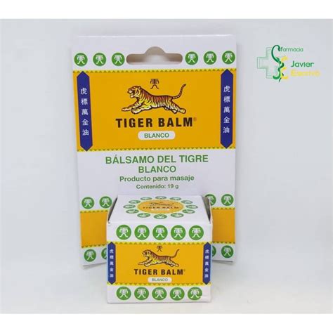 Comprar Bálsamo del Tigre Blanco Efecto Frío 19g