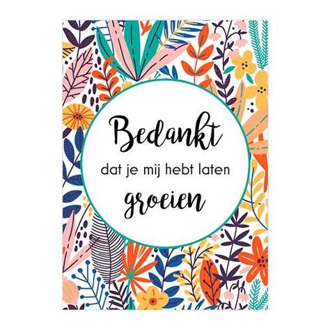 Boekenlegger Super Juf Bedank De Juf