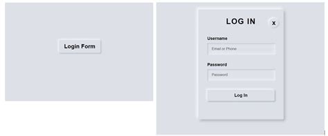 Neumorphism Popup Login Forms Using Html Css