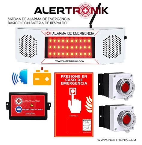 Sistema De Alarmas De Emergencia S A E Alertronik