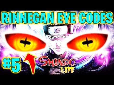 Shindo Life Rinnegan Custom Eye Codes