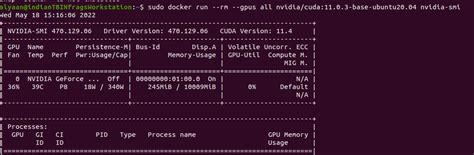 Docker Error Response From Daemon Could Not Select Device Driver
