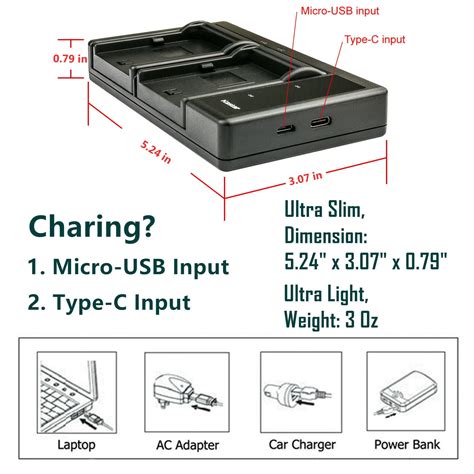 Buy Kastar 2 Pack CGR D28 Battery And LTD2 USB Charger Replacement For