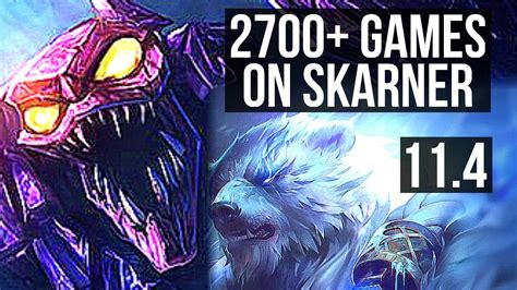 SKARNER Vs VOLIBEAR TOP 8 0 5 Rank 3 Skarner 3 6M Mastery