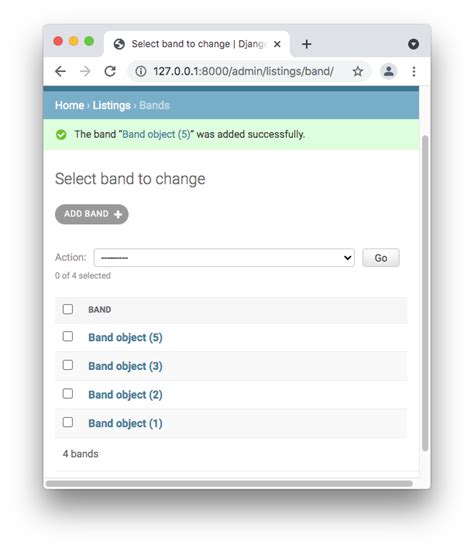 perform crud operations in the django admin create a web application with django openclassrooms