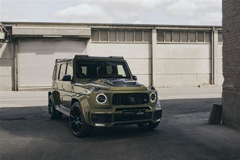 Brabus Widestar Based On Mercedes Amg G Front Off