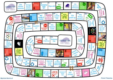 Jeux De L oie Langage Jeu de l oie Jeux Jeux à fabriquer