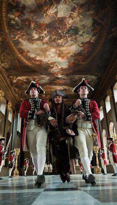 Photo de Johnny Depp Pirates des Caraïbes la Fontaine de Jouvence