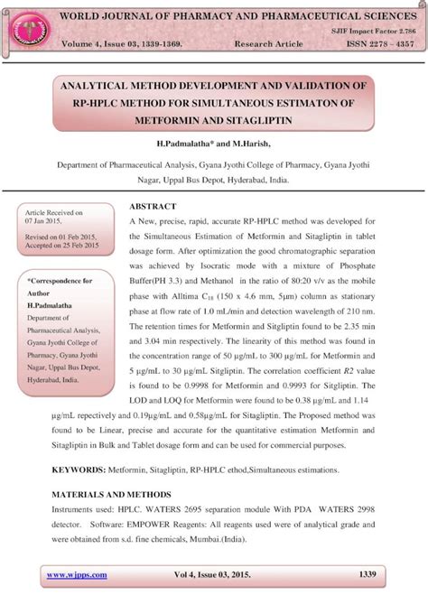 pdf analytical method development and validation analytical method development and