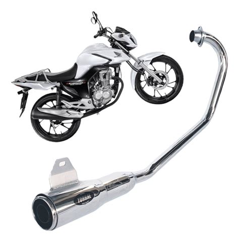 Escapamento Torbal Nano Baby Cromado Cg Fan 160 Ex 2021 Parcelamento