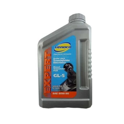 Aceite Transmisión Sincrónica SAE 80W 90 GL 5 Venoco 946ml