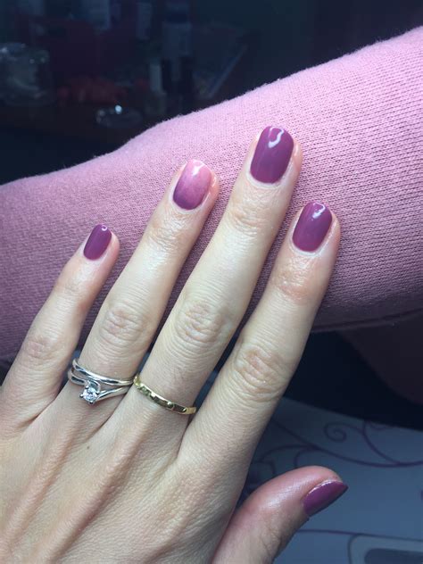 Nail Manicure Autumn Malva Talpa Nail Art Rosa Antico Semipermanente