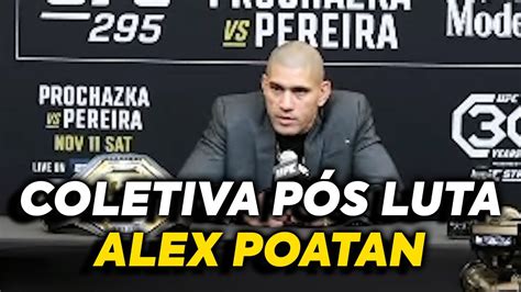 COLETIVA DO NOVO CAMPEÃO DO PESO MEIO PESADO DO UFC ALEX POATAN