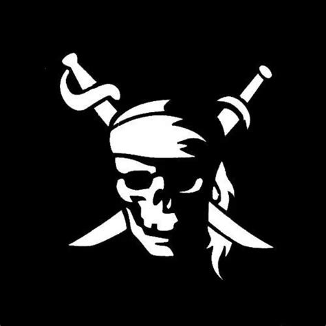 Pirata Jolly Roger Vinilo Calcomania Pegatina Coches Camio Cuotas