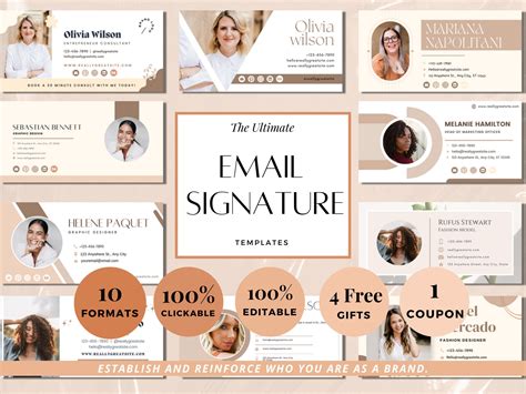 Email Signature Templates Email Templates Real Estate Marketing