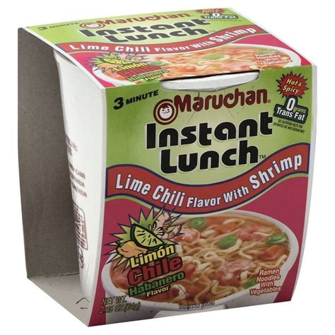 Maruchan Lime Chili Flavor With Shrimp Ramen Noodle Soup Oz From