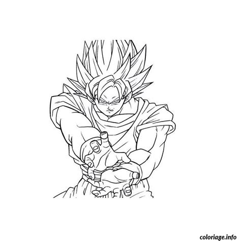 Coloriage Dragon Ball Z Sangoku Jecolorie