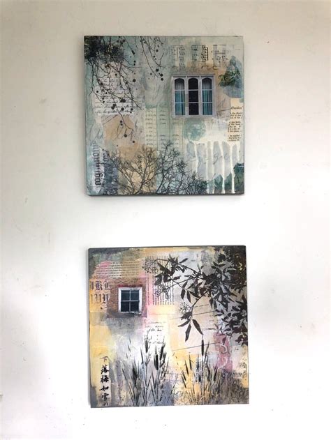 Windows And Doors Series 3 2021 Mixed Media Painting By Lorraine
