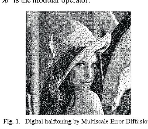 figure 1 from an information sharing scheme in halftone images based on multi scale error