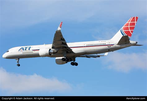 N751CX Air Transport International Boeing 757 200 Combi By Adam