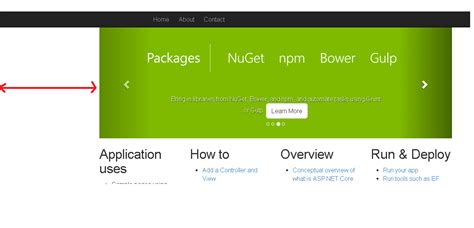 Asp Net Mvc MVC Bootstrap CSS Layout Left Alignment Stack Overflow