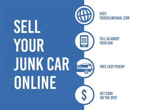 Sell Your Junk Car Online You Call We Haul