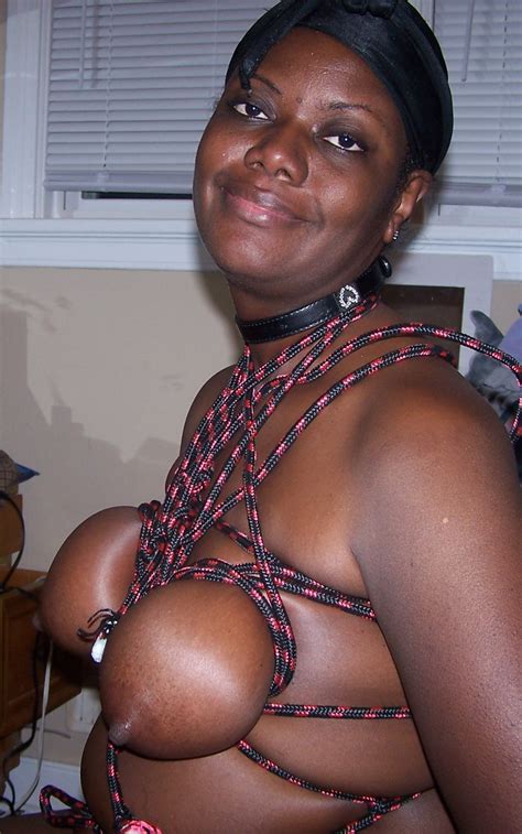 Showing Off The Tied Tits And The Pink Pussy Pic Of Free Nude