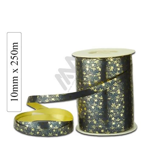 Fita De Embrulho Star Stelline Cx 10mm X 250m